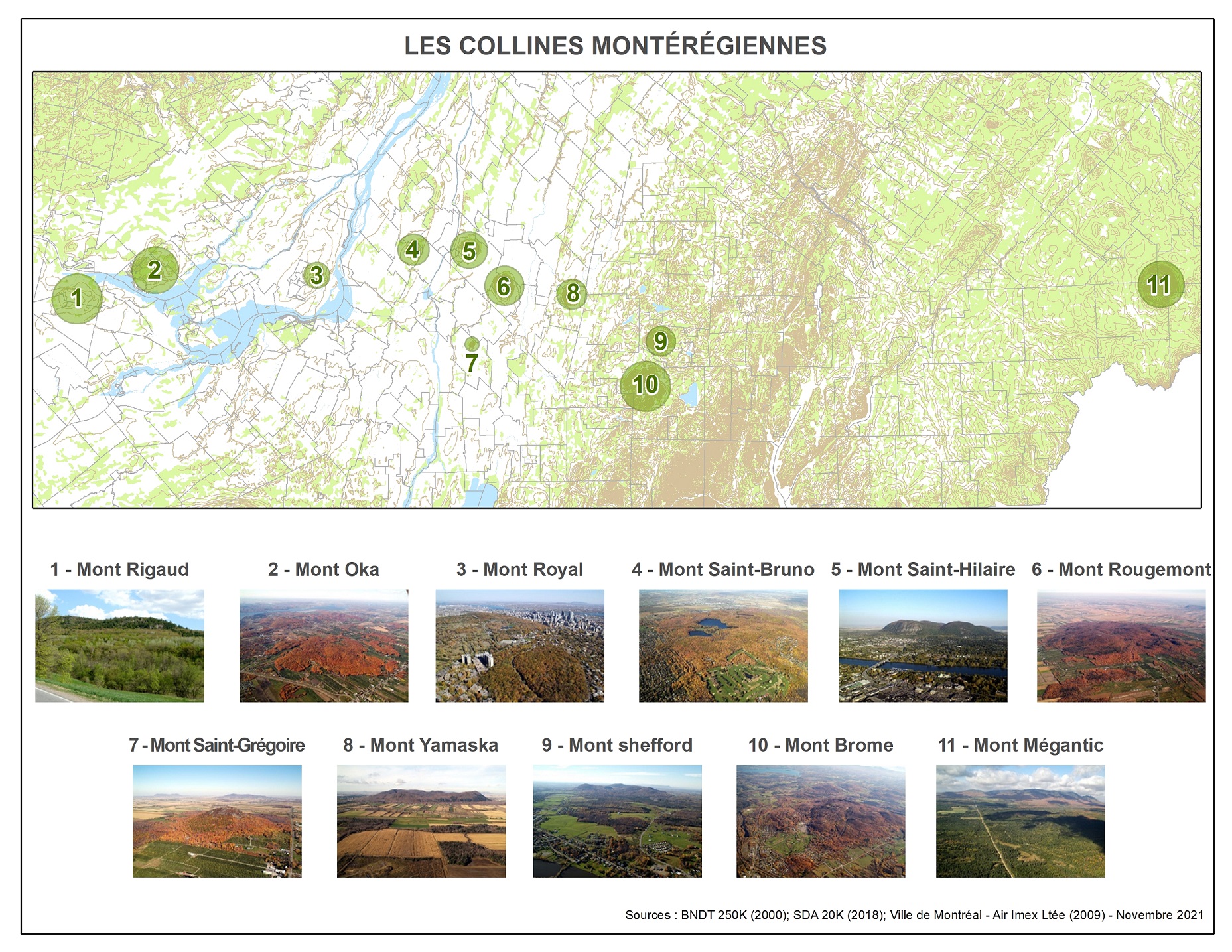 Dévoilement des plans de conservation des collines montérégiennes et du ...